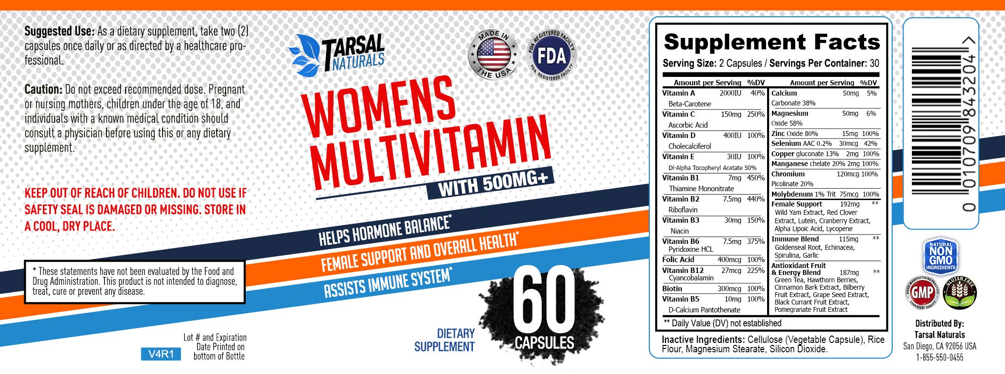 women's multivitamin for daily wellness