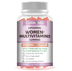 Women's multivitamin gummies for energy