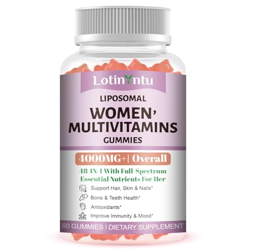 Women's multivitamin gummies for energy