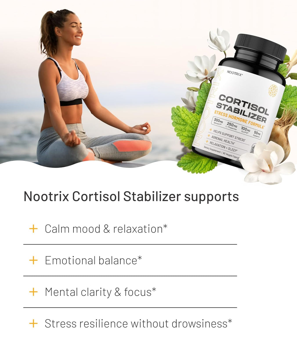 Women's multivitamin with cortisol support
