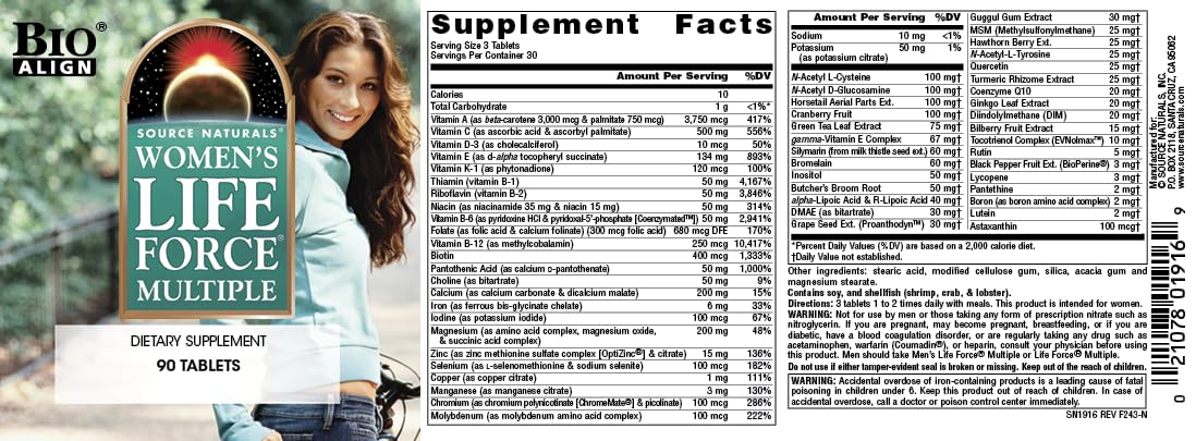 women's multivitamin with essential nutrients
