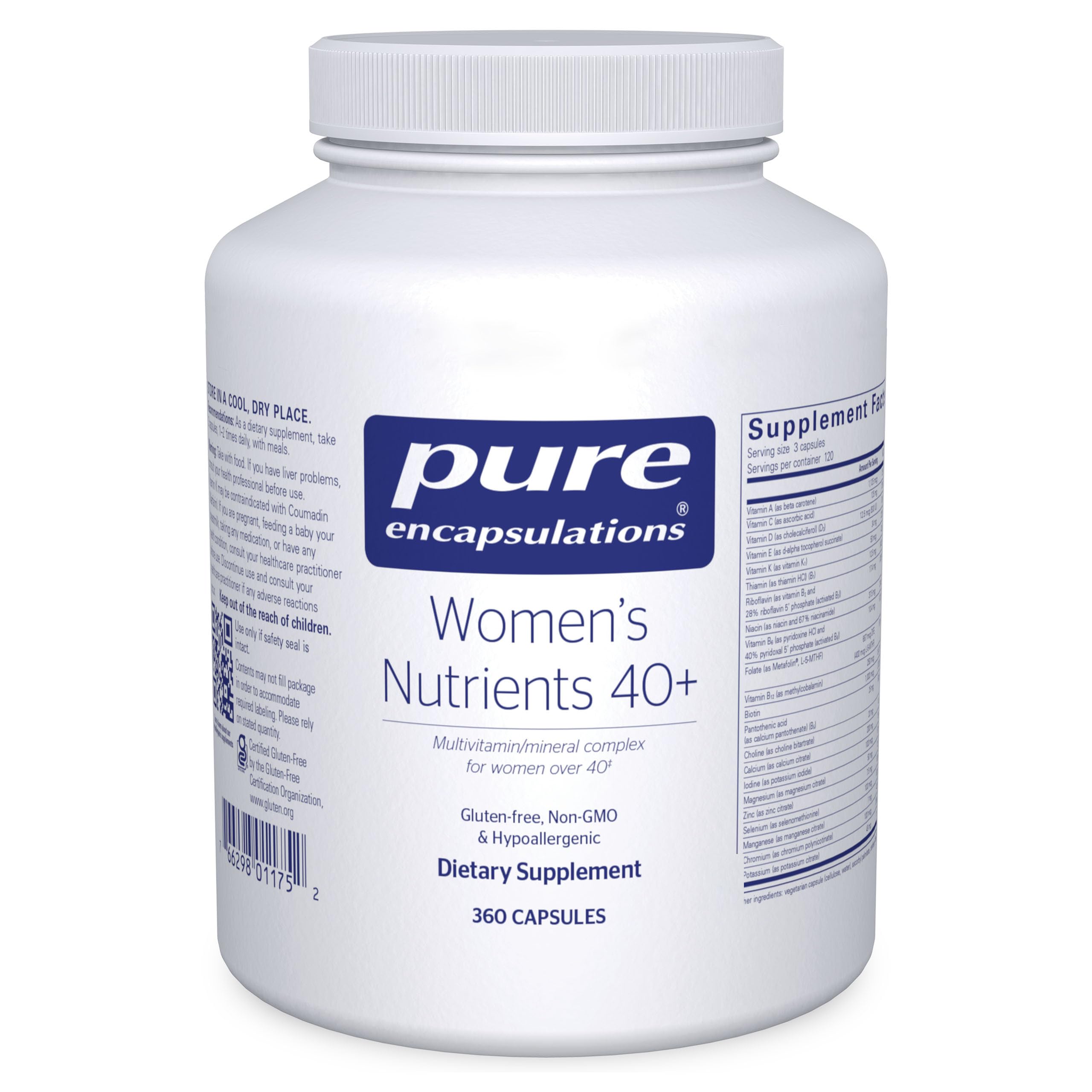 women's nutrients for optimal health