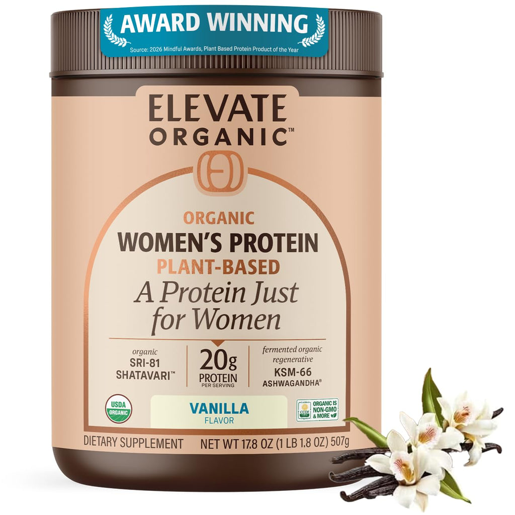 Women's Organic pea protein powder vanilla