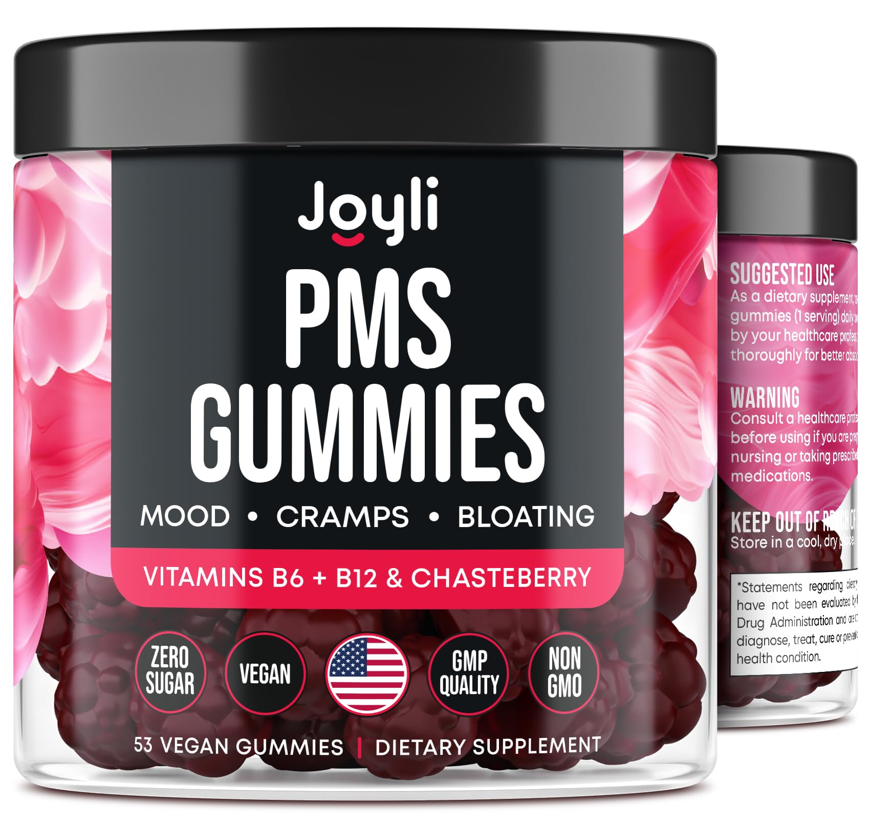 women's PMS gummies with dong quai