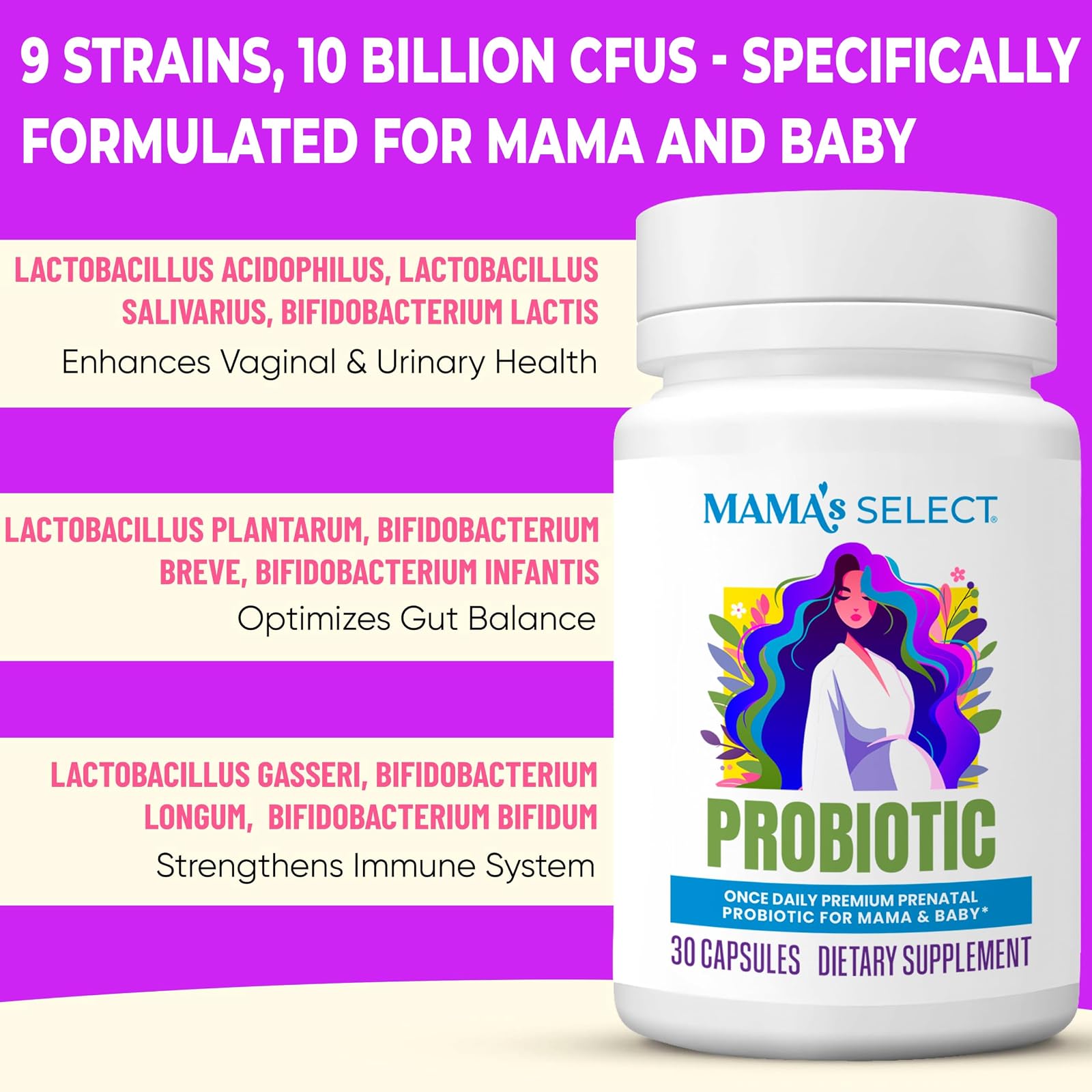 women's prenatal probiotic benefits