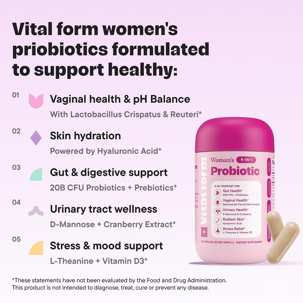 women’s probiotic support for immunity