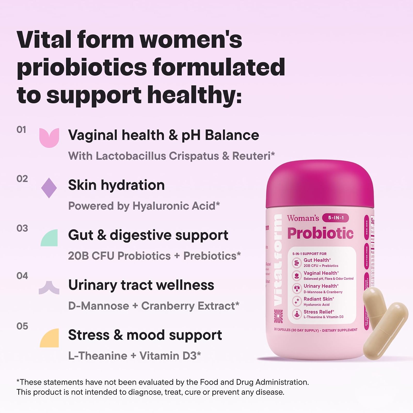 women’s probiotic support for immunity