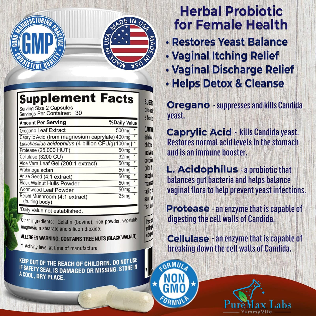 women's probiotics for balanced gut