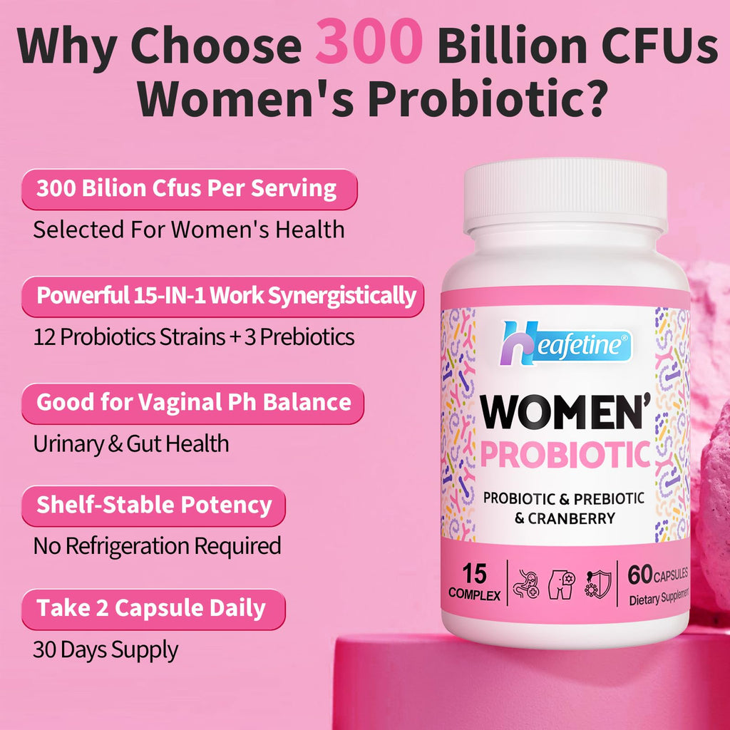 Women's probiotics for optimal wellness