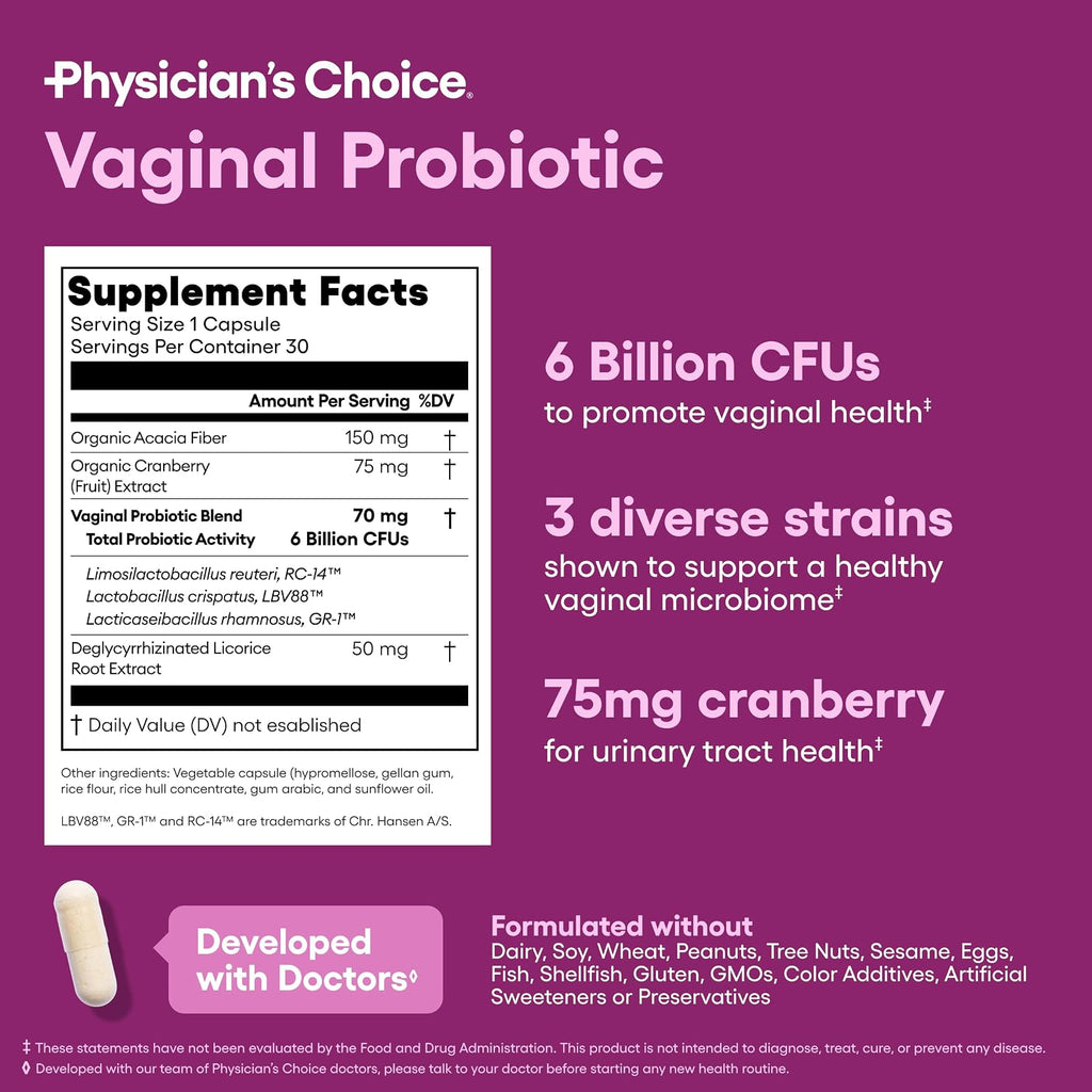 women's probiotics for yeast infection support