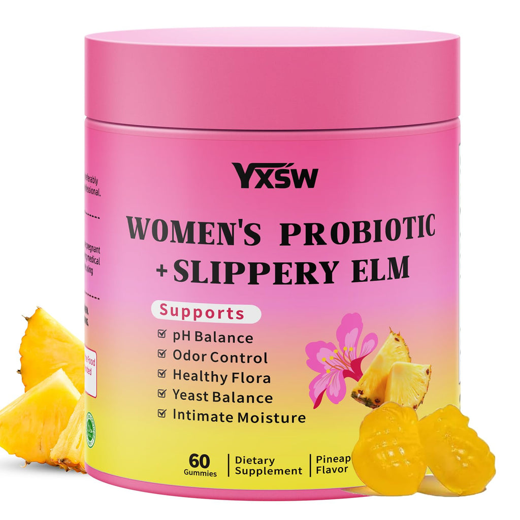 women's probiotics slippery elm gummies