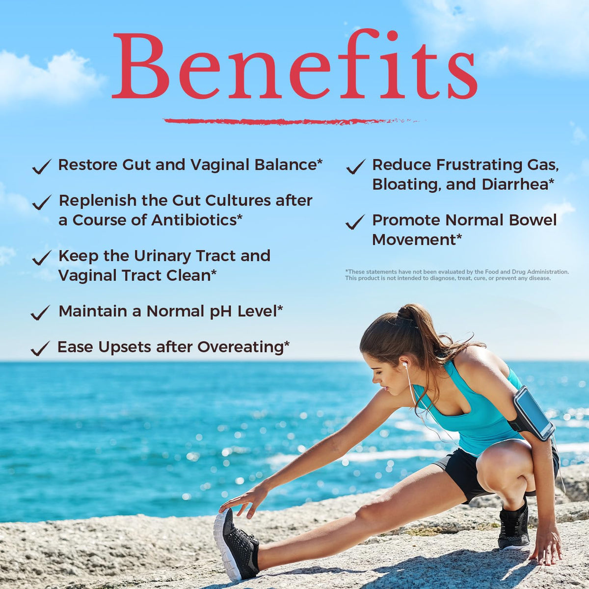 women's probiotics with 200 billion CFUs
