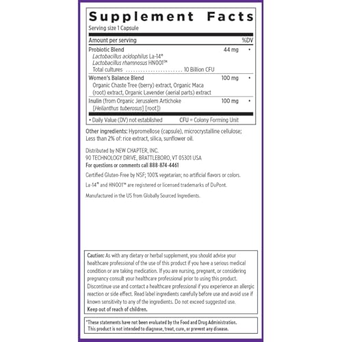 women's probiotics with 50 billion CFU