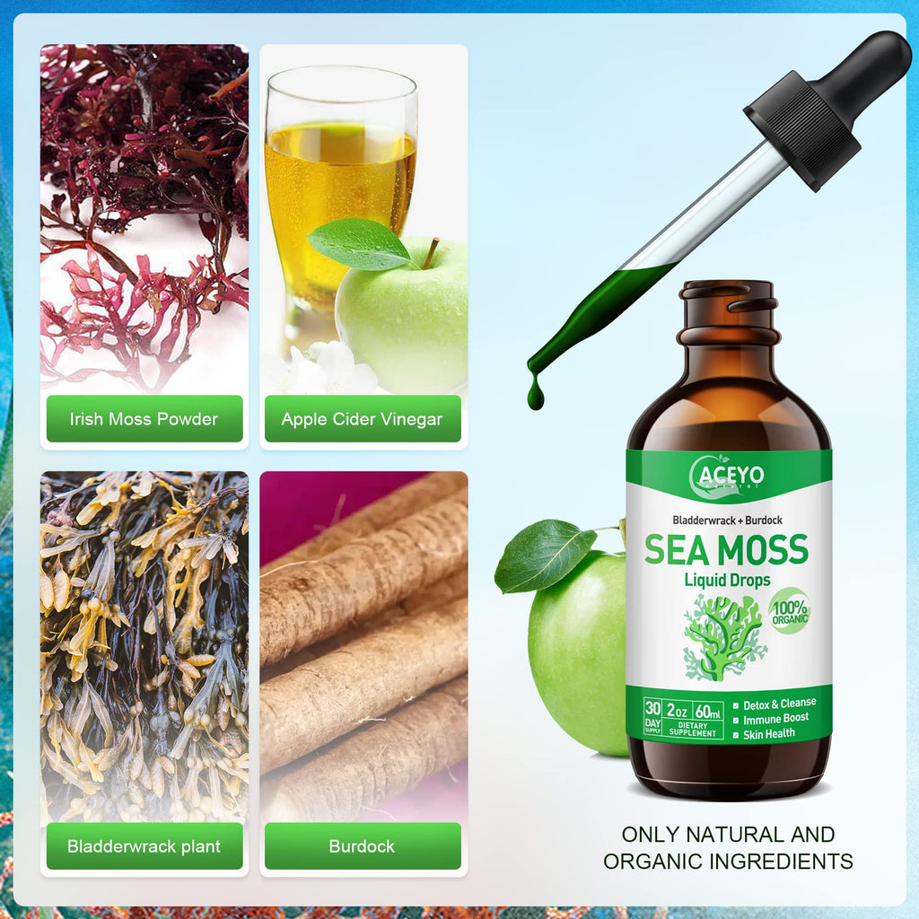 women's wellness sea moss supplement