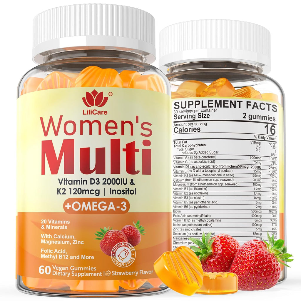 womens multivitamin gummy with omega 3