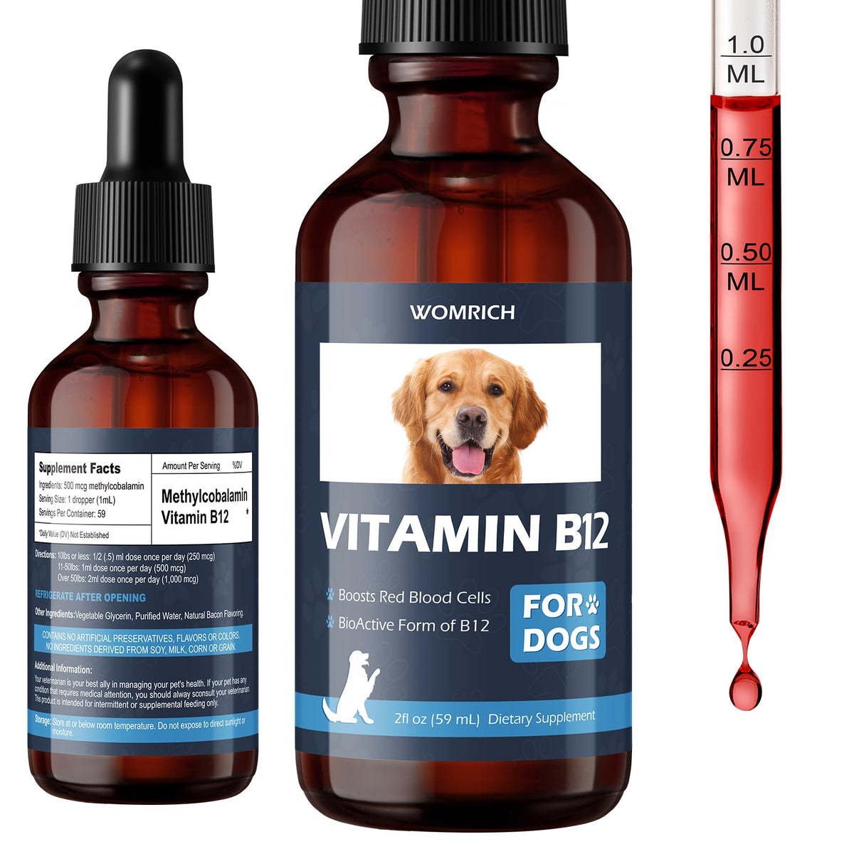 WOMRICH B12 tablets for dogs