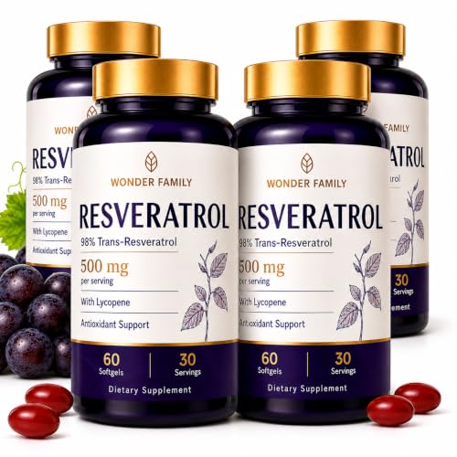 WONDER FAMILY Resveratrol antioxidant support
