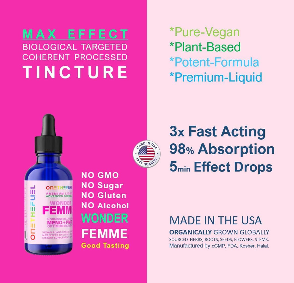 Wonder Femme tincture for hormonal wellness