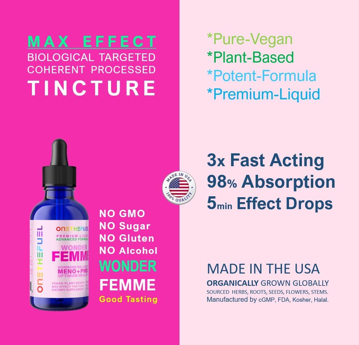 Wonder Femme tincture for hormonal wellness