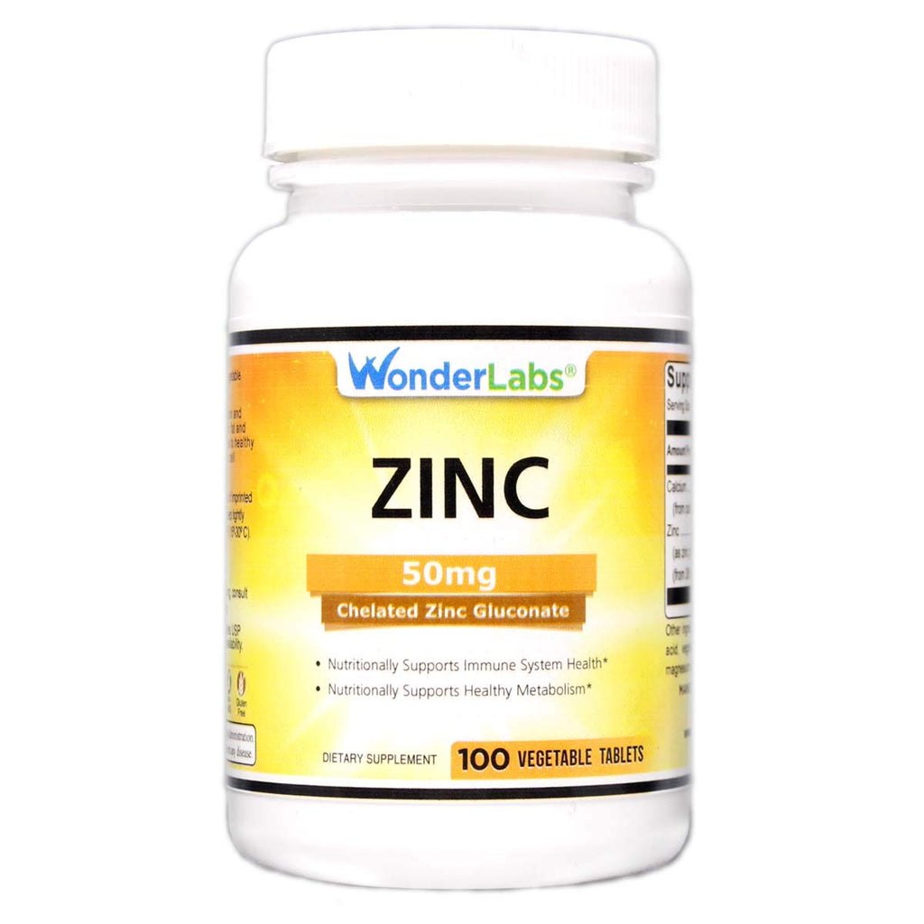 Wonder Laboratories chelated zinc supplement