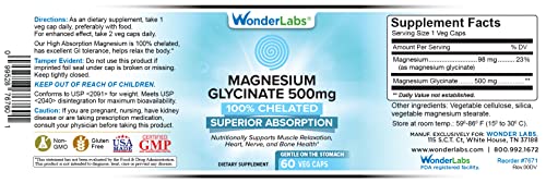 Wonder Laboratories magnesium for stress relief