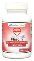 Wonder Laboratories Niacin 500 mg tablets