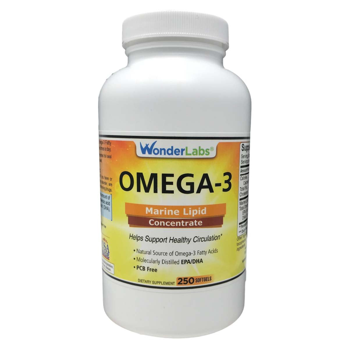 Wonder Labs Omega-3 fish oil benefits