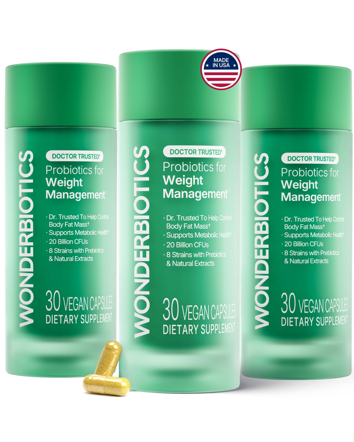 WonderBiotics appetite suppressant capsules
