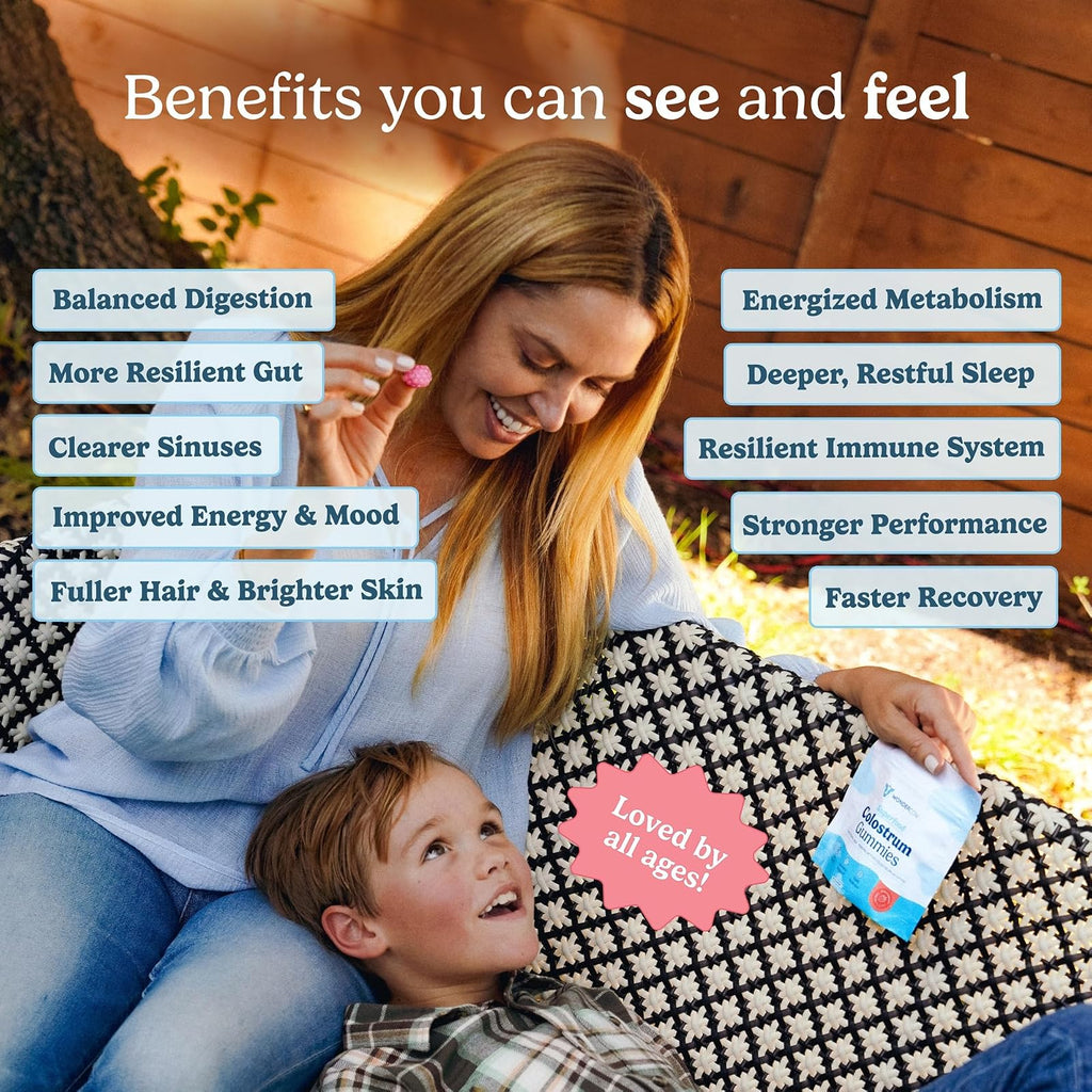 WONDERCOW 1000 mg colostrum benefits