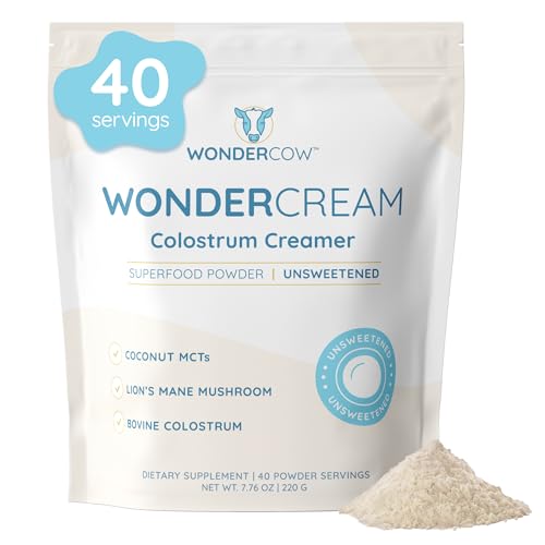 WONDERCOW bovine colostrum creamer benefits