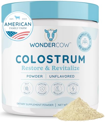 WONDERCOW colostrum supplement for vitality