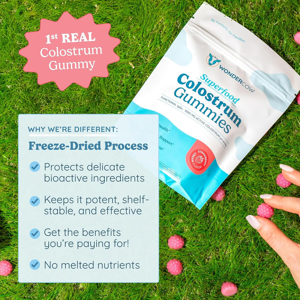 WONDERCOW gummies support digestive wellness