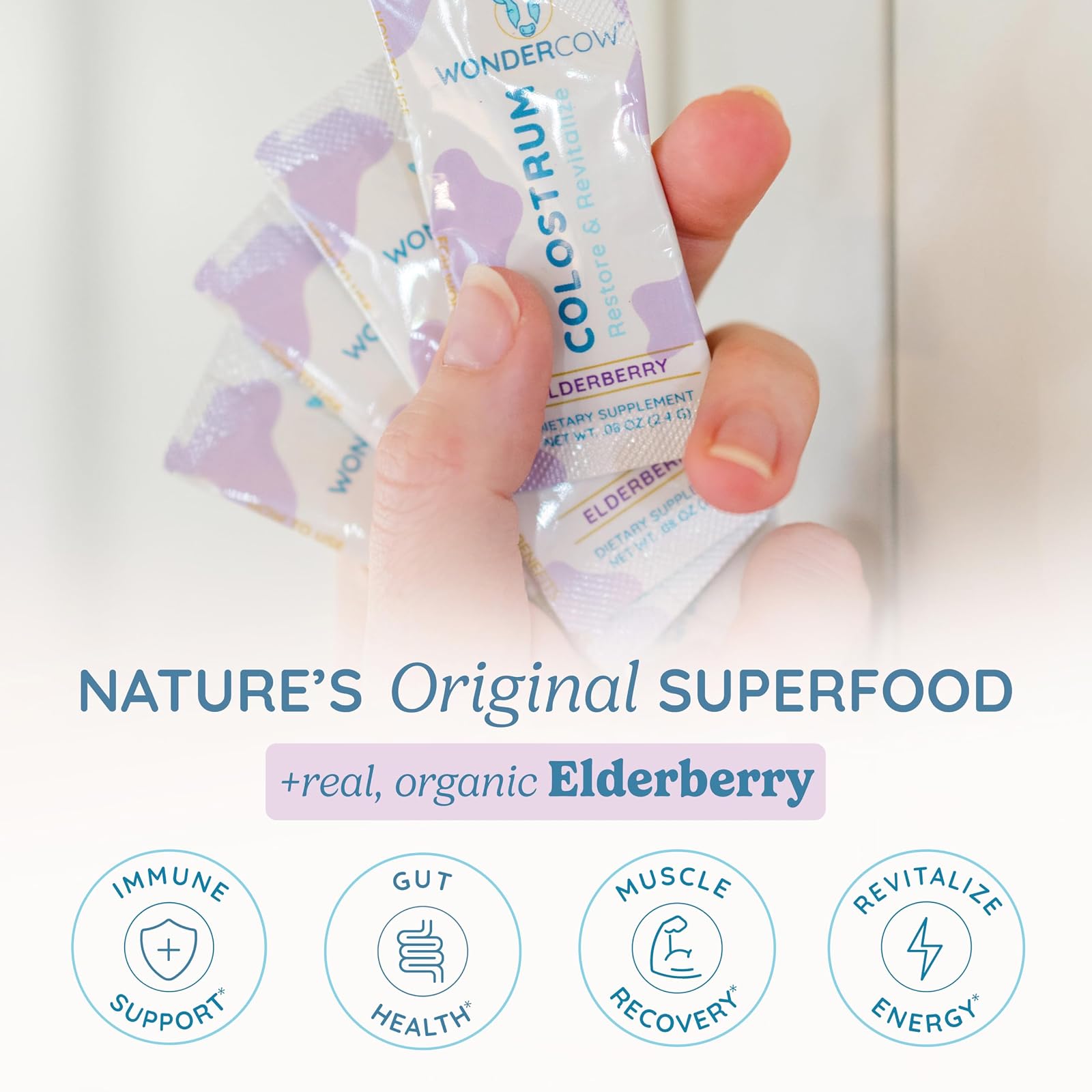 WONDERCOW multivitamin for seniors' health