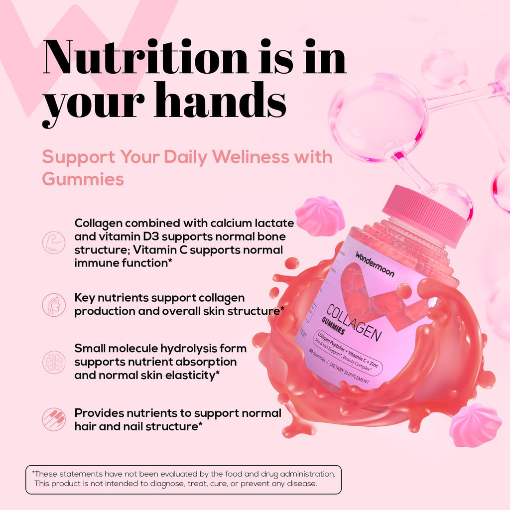 Wondermoon 60 count collagen supplement