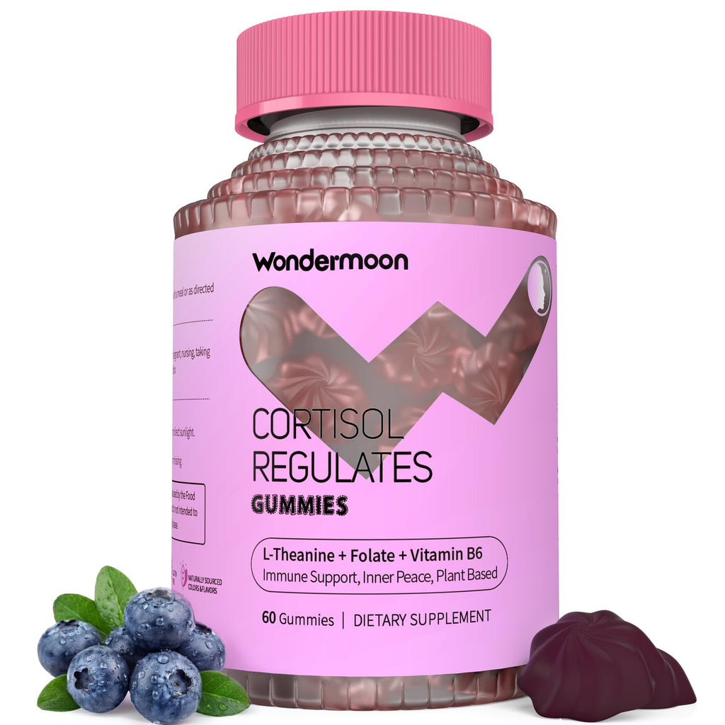 Wondermoon cortisol gummies for stress relief