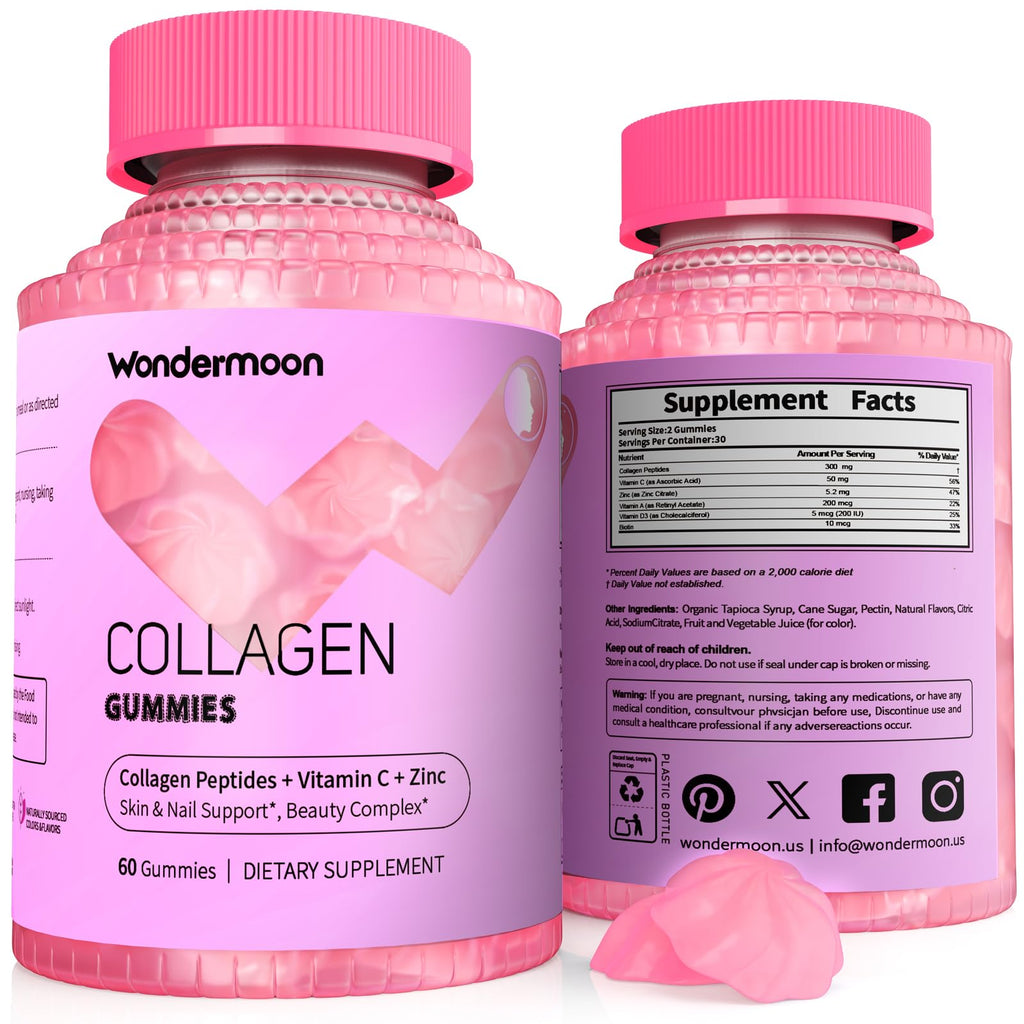 Wondermoon gummies for youthful skin