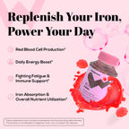 Wondermoon iron gummies immune support