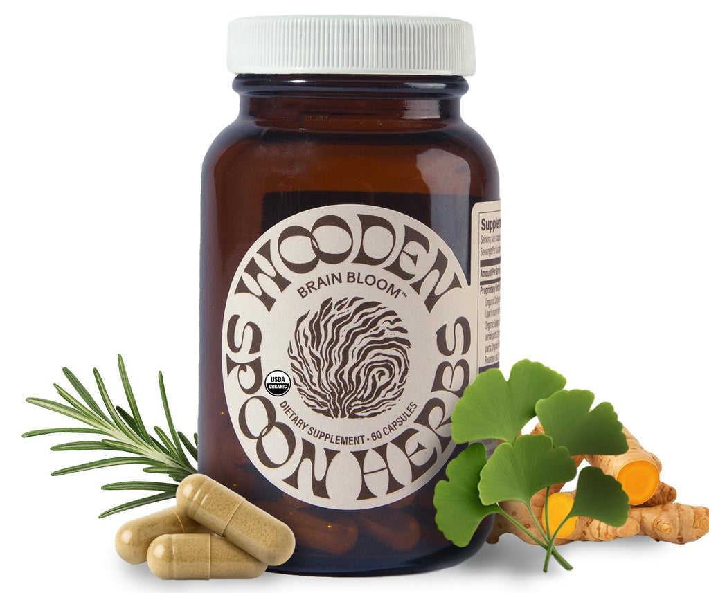 Wooden Spoon Herbs brain supplement capsules