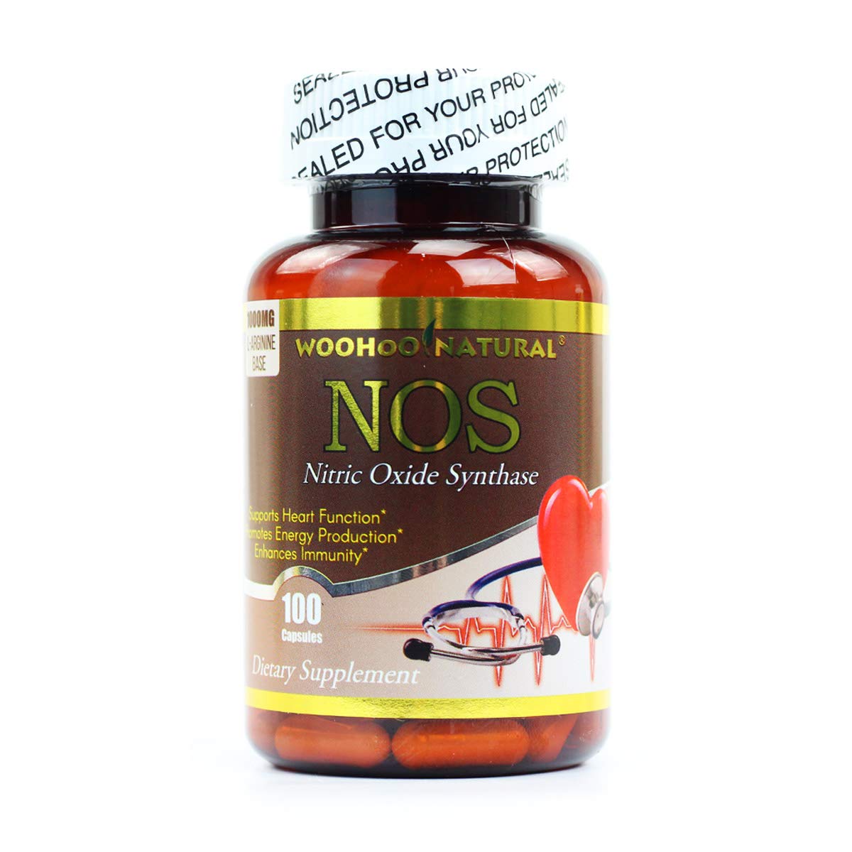 WOOHOO Nitric Oxide pre-workout boost