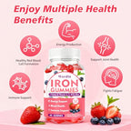 Wordln iron gummies for vitality