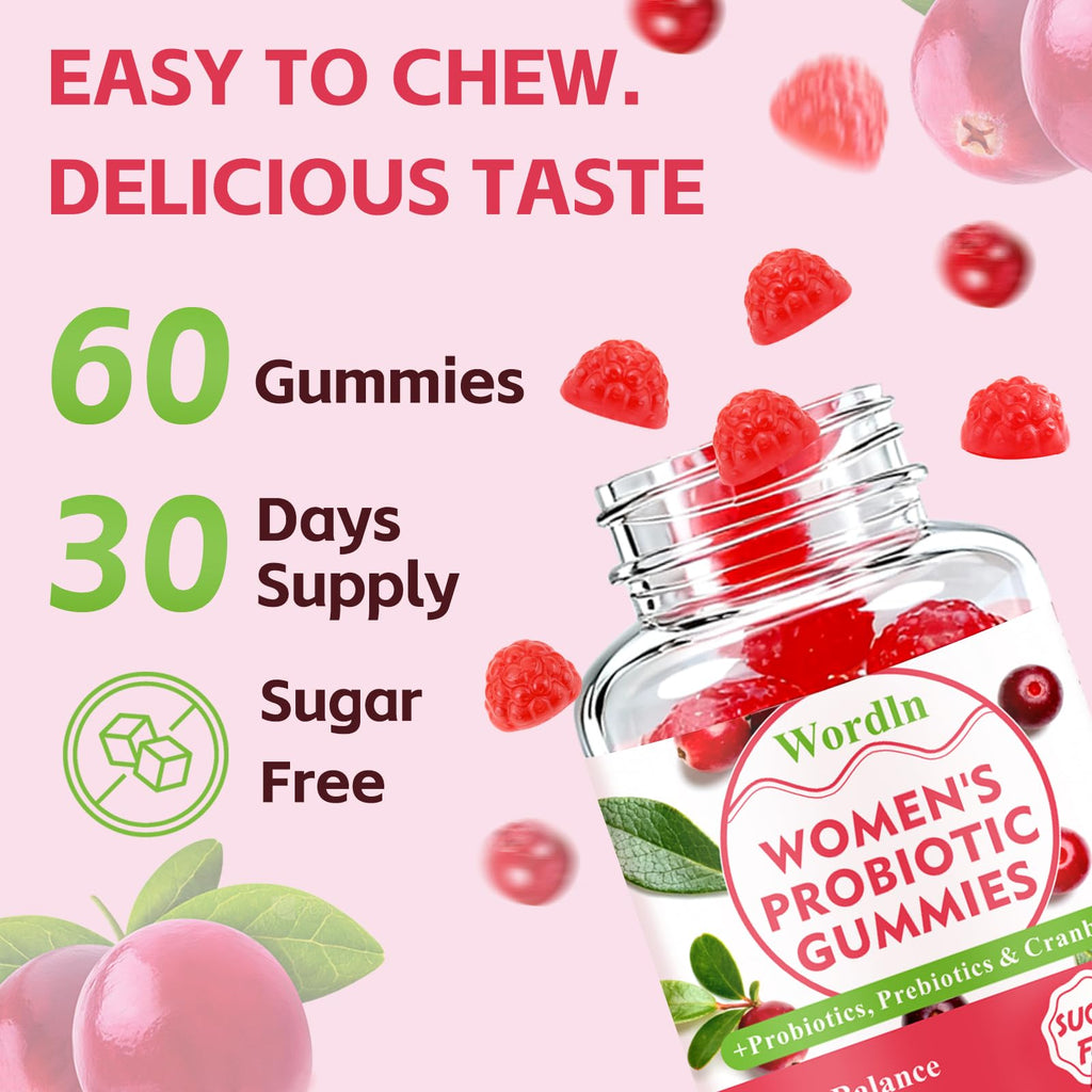 Wordln probiotic gummies for immune boost
