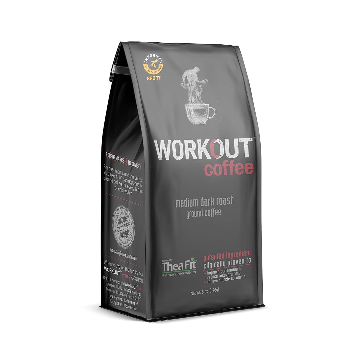 WORKOUT Coffee medium roast for energy