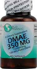 World Organic DMAE 350 mg capsules for brain health