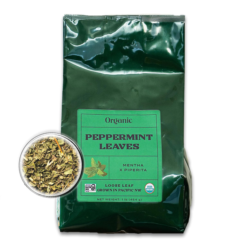 Worldwide Botanicals organic peppermint tea