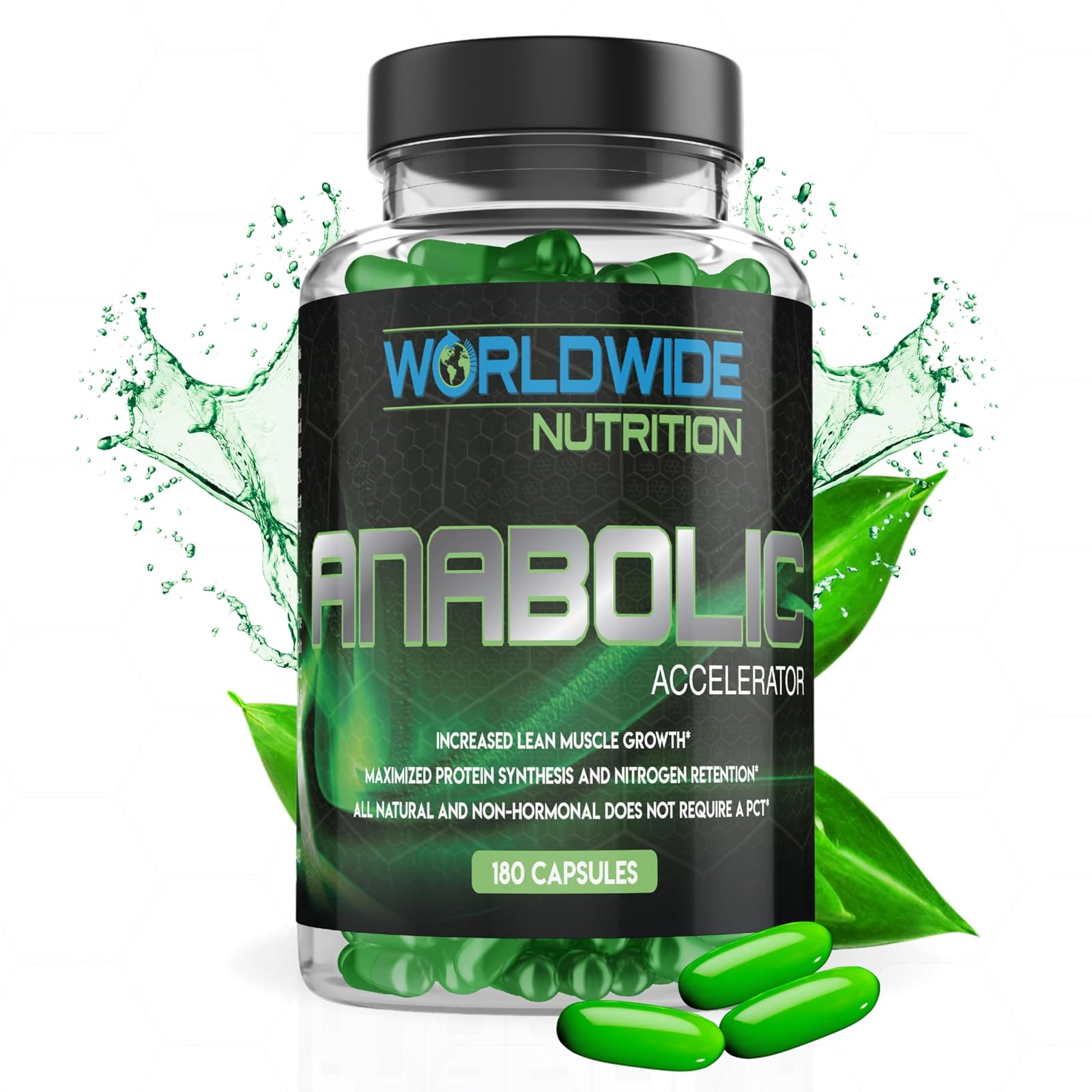 Worldwide Nutrition Anabolic Accelerator capsules