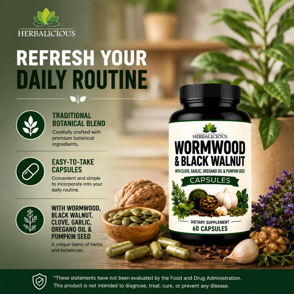 wormwood and clove cleanse benefits