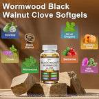 Wormwood Black Walnut cleanse benefits