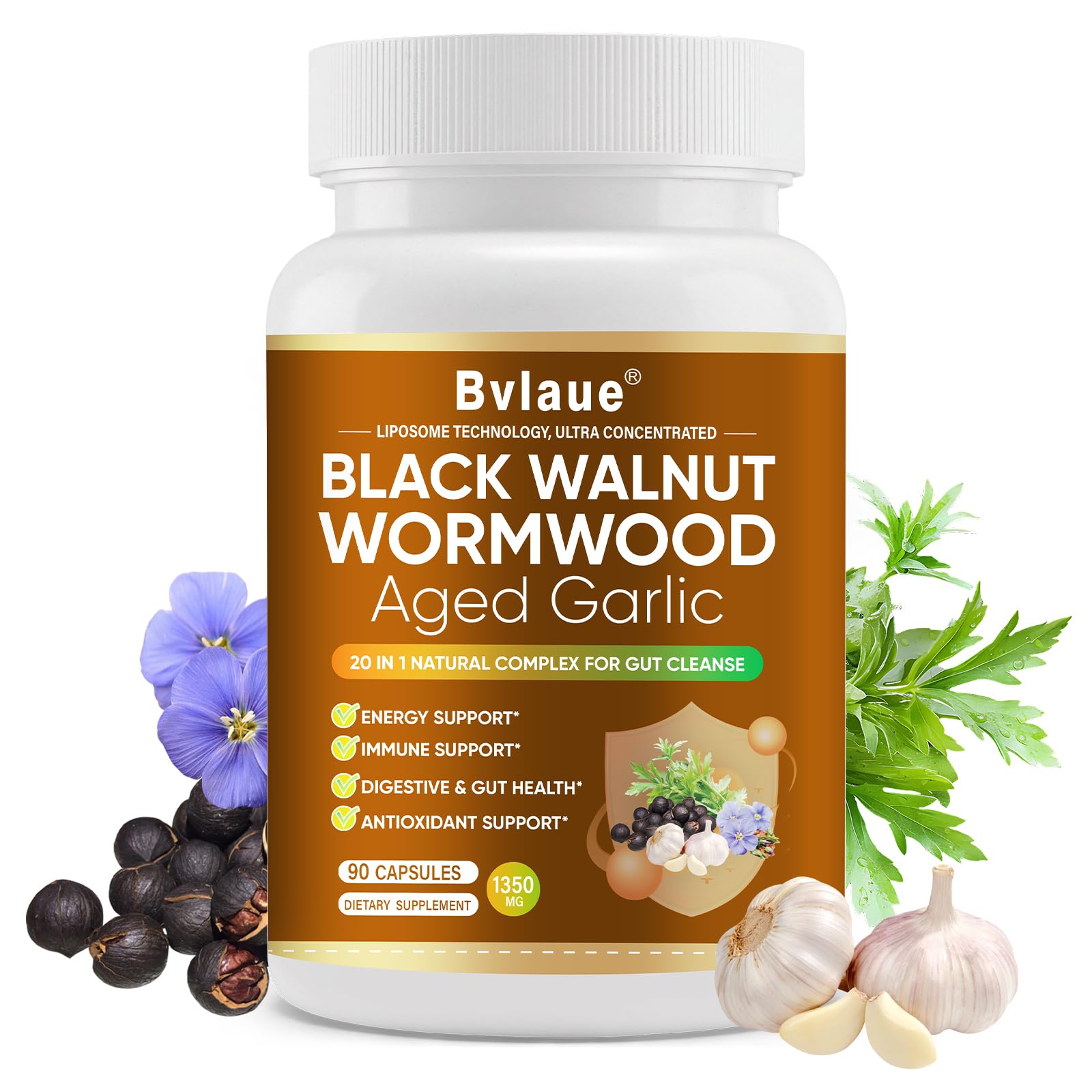 Wormwood Black Walnut cleanse capsules