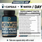 Wormwood Black Walnut Clove benefits