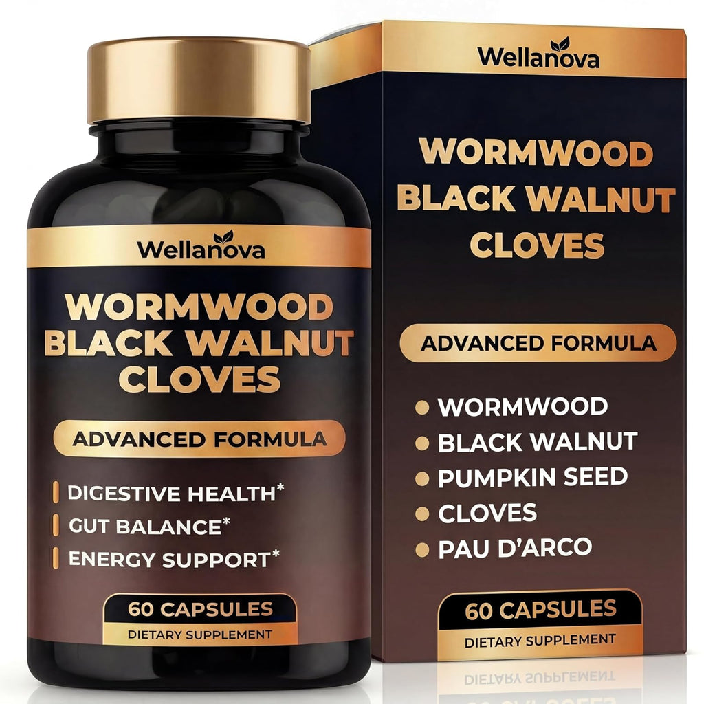 Wormwood Black Walnut Clove benefits